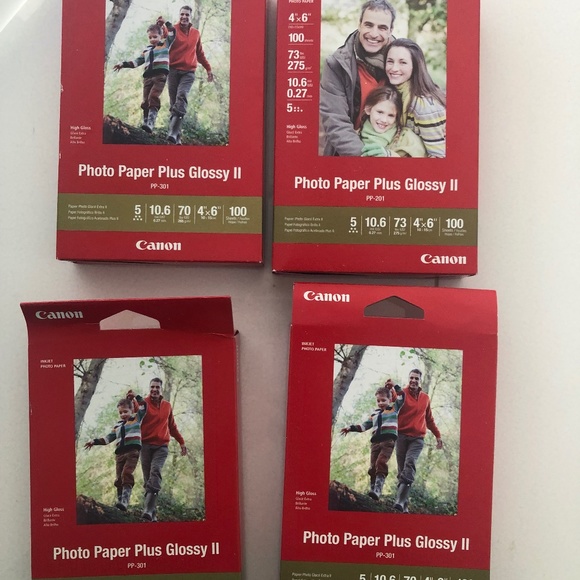 CANNON | Office | Copy 4 Packs Of 6x4 Glossy Photo Paper40 Sheets ...
